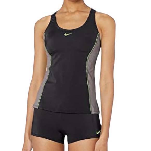 Nike | Swim | Nwt Nike Womens Standard Color Surge Powerback ...
